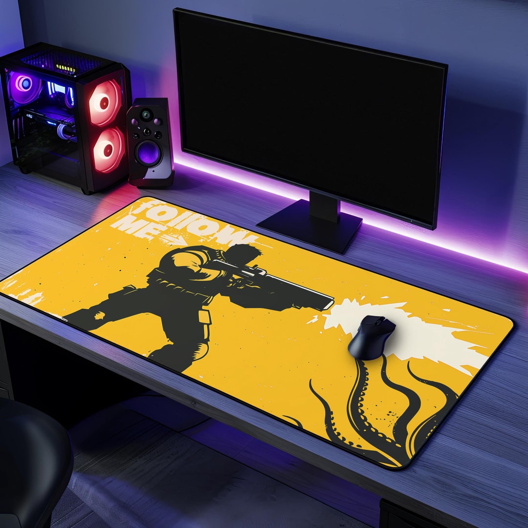 Squad Leader Desk Mat, Gamer Desk Mat, Desk Mat Aesthetic, Gamer Girl ...