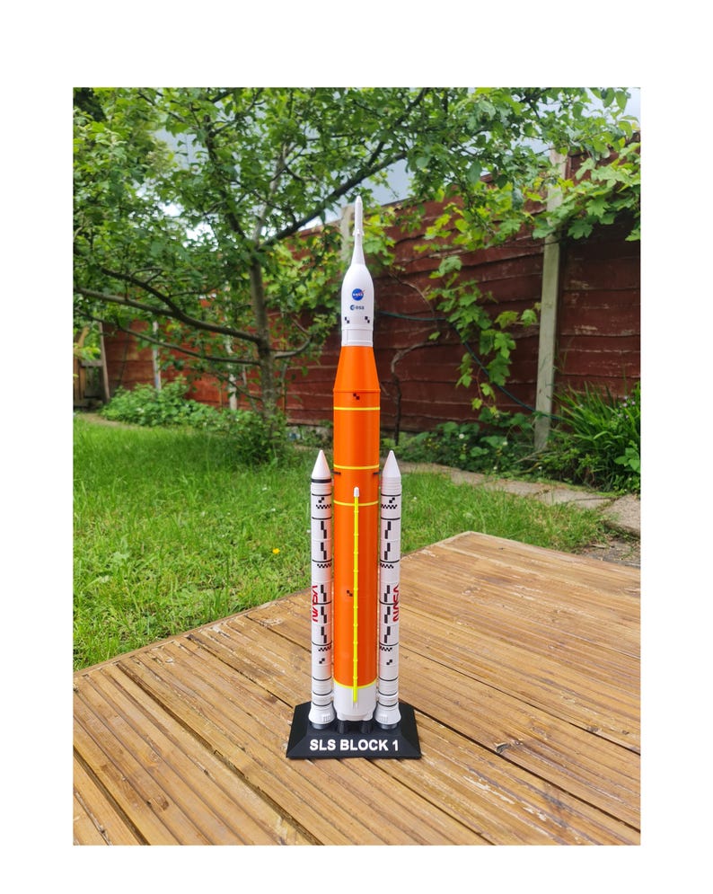 SLS NASA Artemis 1 Rocket – 1:144 Scale | Fully Assembled Display Model ...