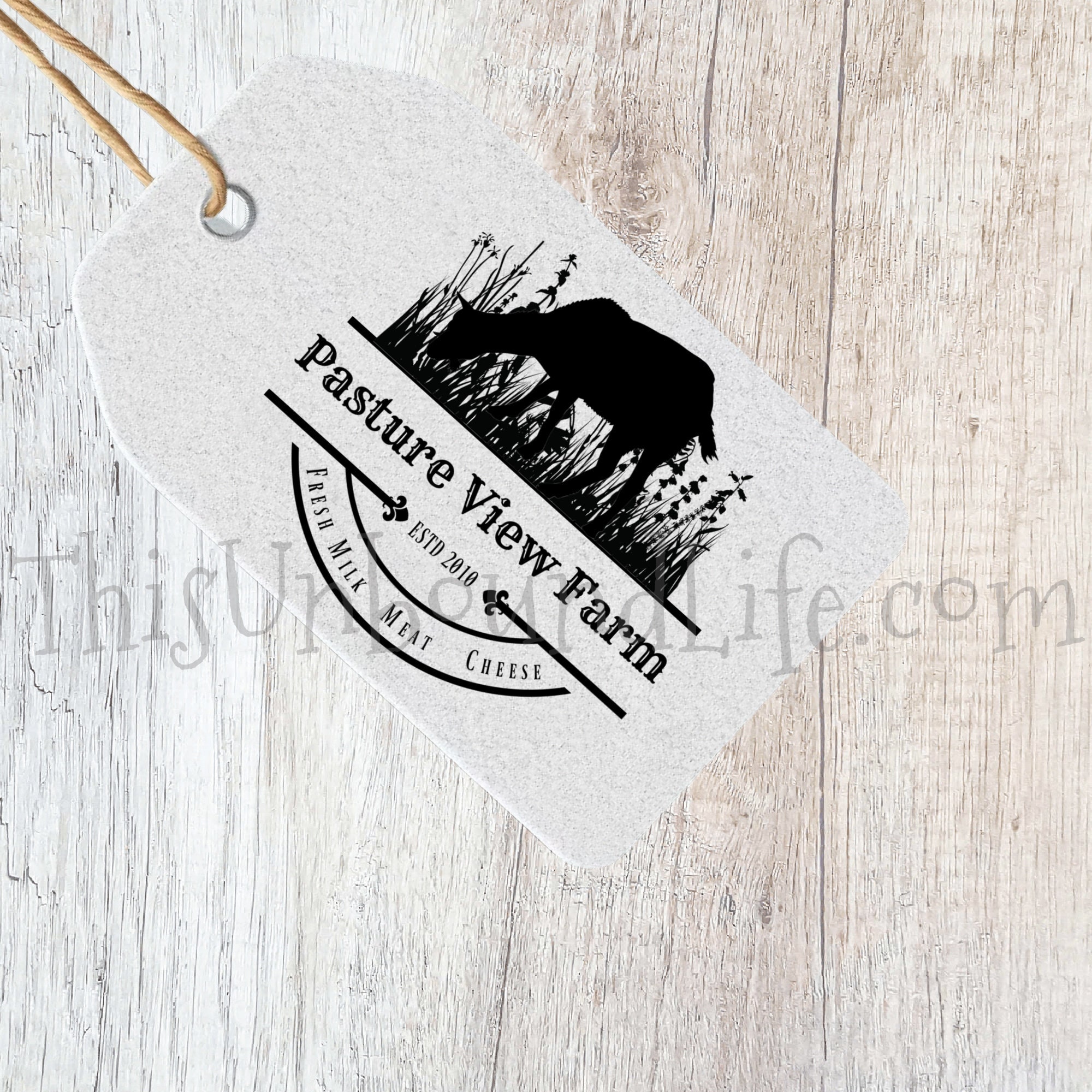 Grazing Goat Logo, Goat Farm Logo, Homestead Logo, Pre-made Logo ...
