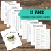 11 Page Apiary Log Book | Digital Download-pdf | Bee Keeping Logbook ...