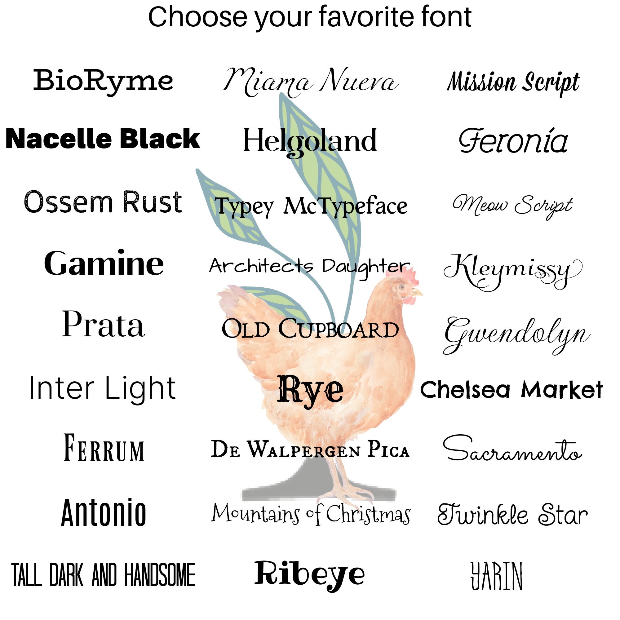 Grazing Chicken Logo, Free Range Chicken Logo, Homestead Logo, Pre-made ...