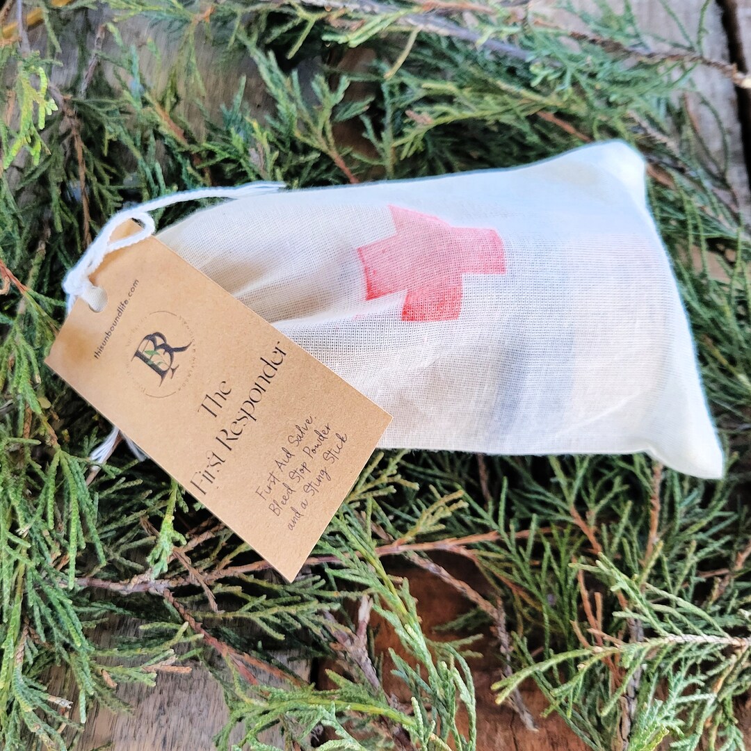 First Responder Gift Pack Herbal First Aid Pack Herbal - Etsy