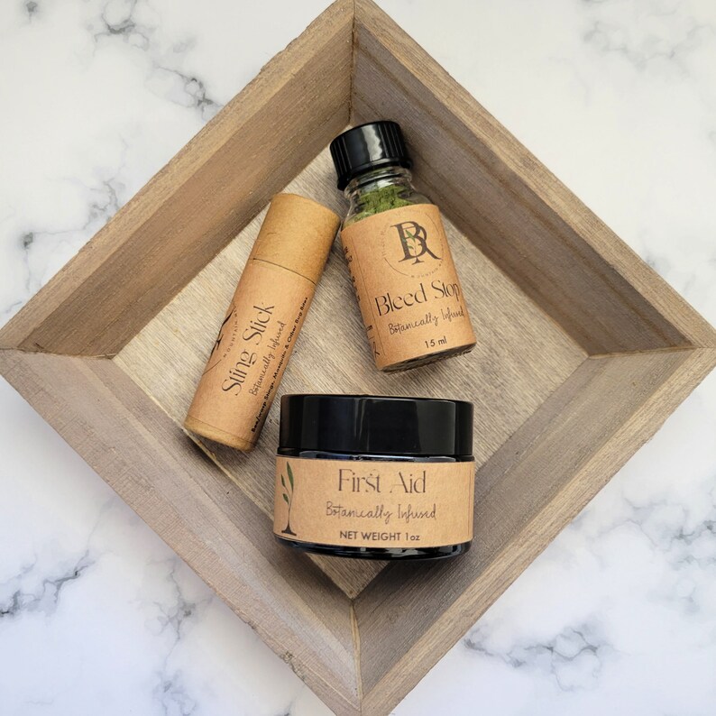 First Responder Gift Pack Herbal First Aid Pack Herbal - Etsy