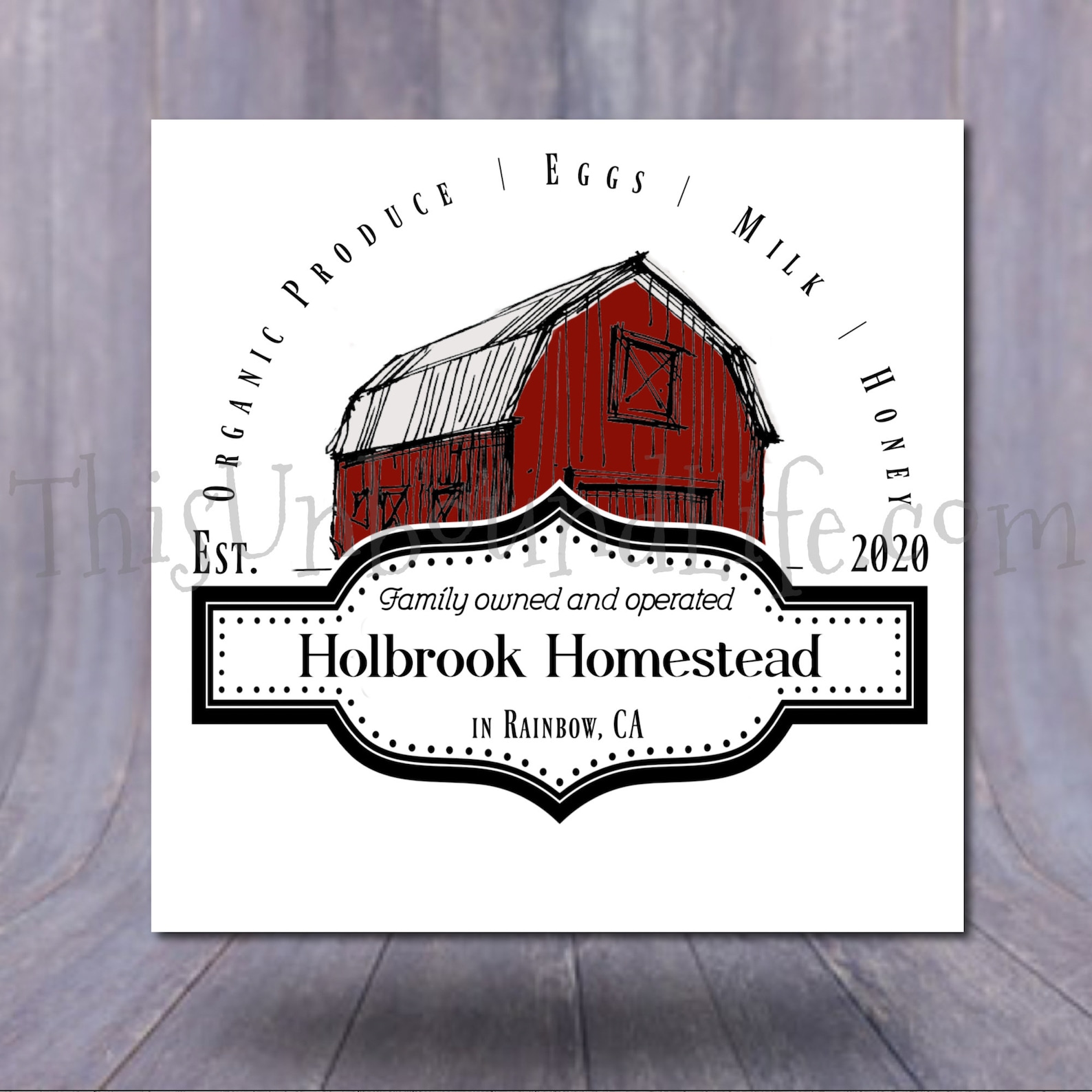 Red Barn Logo, Barn Logo, Farm Logo, Custom Logo, Pre-made Logo, Custom ...