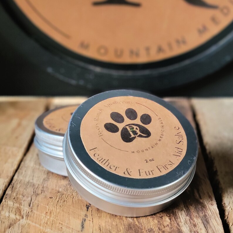 Feather and Fur Pet Salve Wild Crafted Salve Herbal Salve Pet Care Nose ...