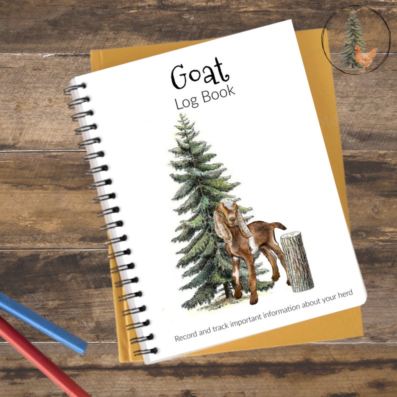 21 PAGE Goat Keeping Log Book Digital Download PDF Goat - Etsy