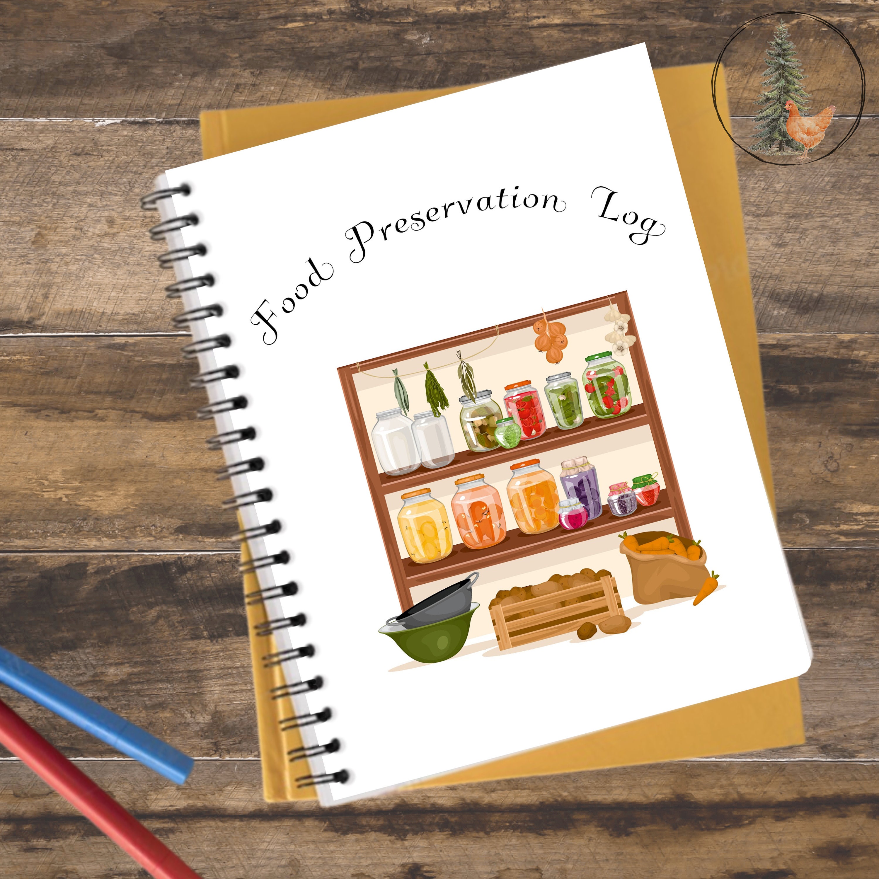 15 PAGE Food Preservation Log | Digital Download - PDF | Canning ...