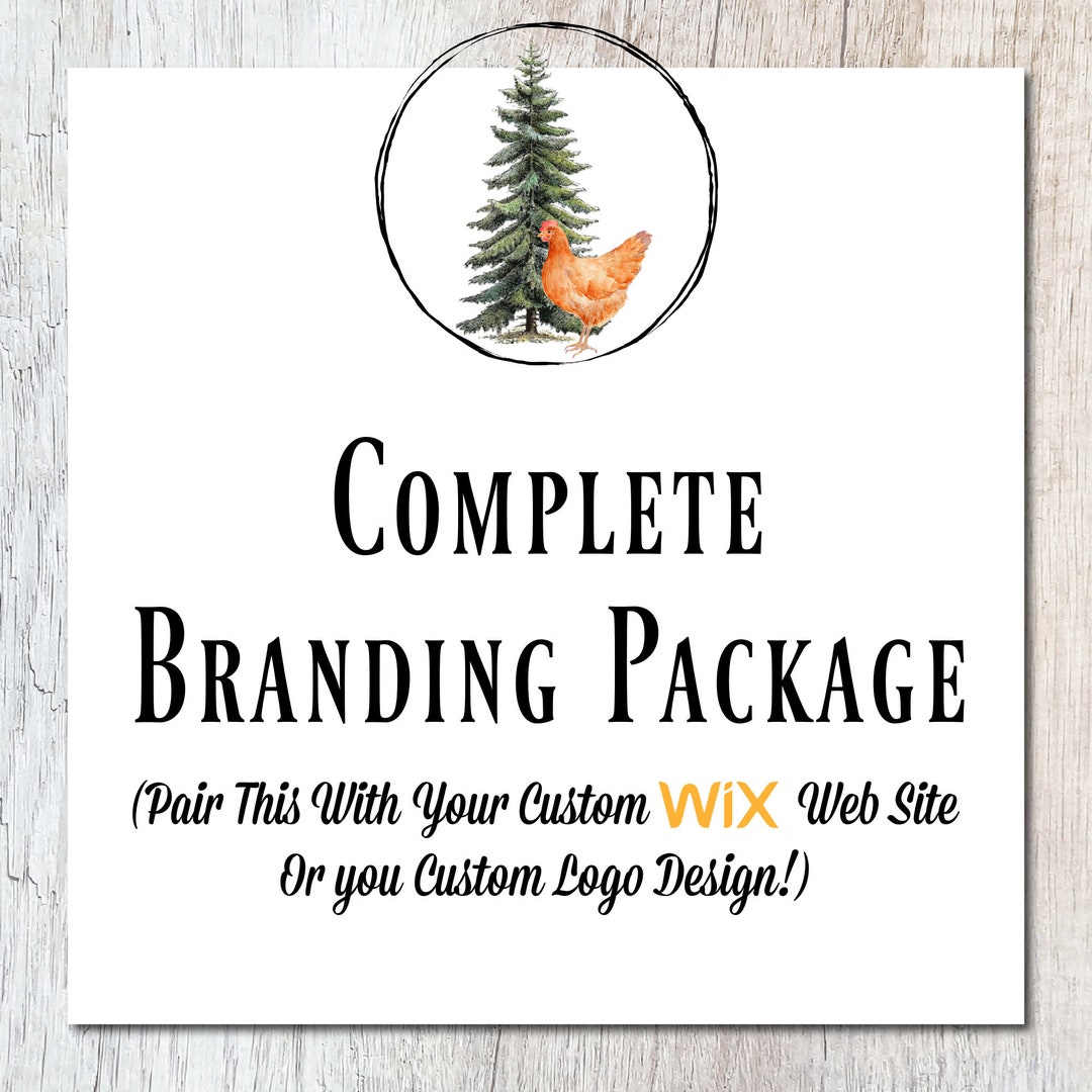 Add a Custom Branding Package to Your Custom Wix Website | Wix Website ...