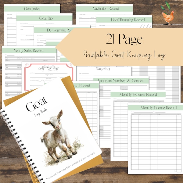 Goat Pdf - Etsy