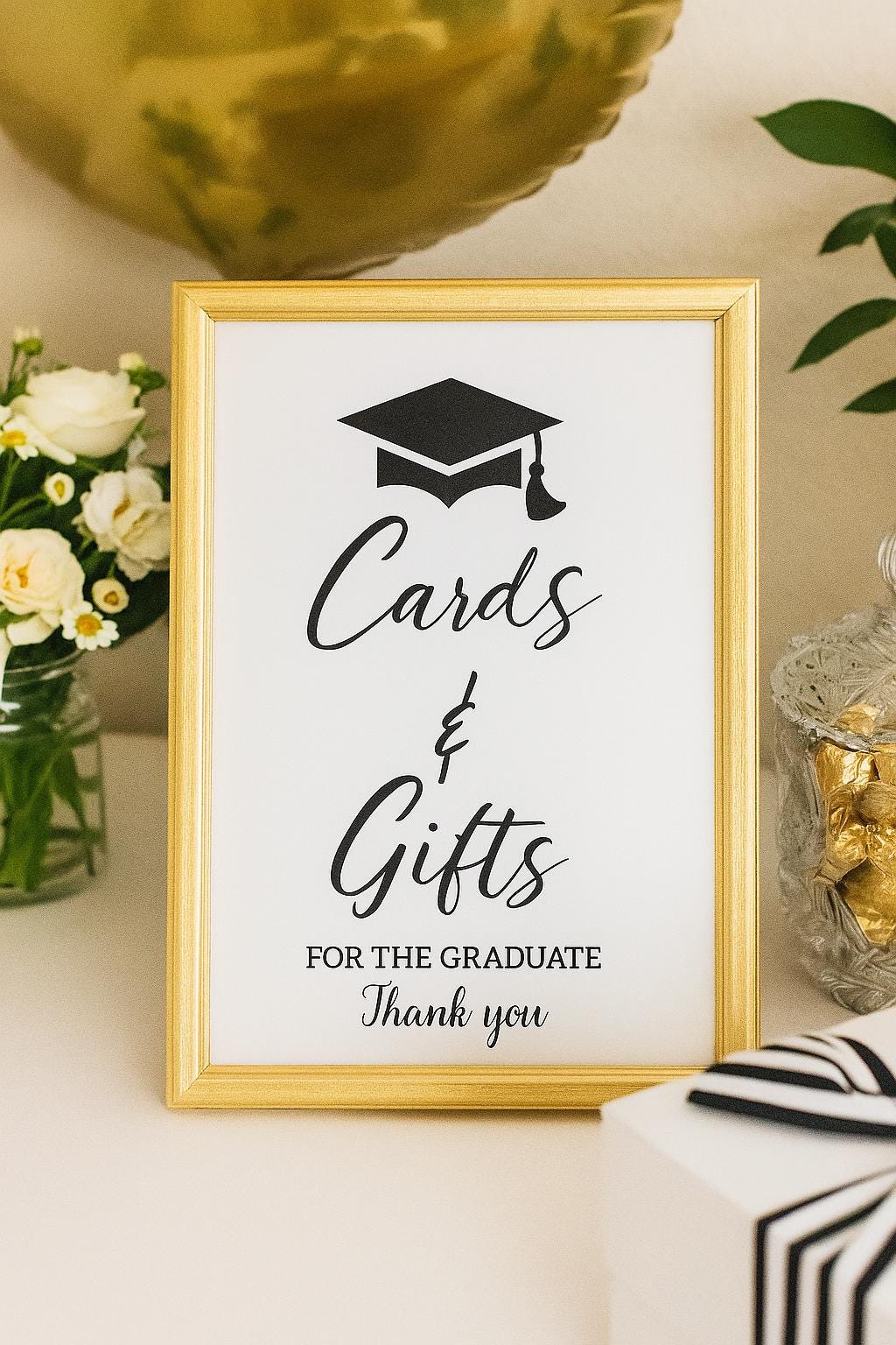 Graduation Party Table Signs Bundle: Printable Decor (instant Download ...