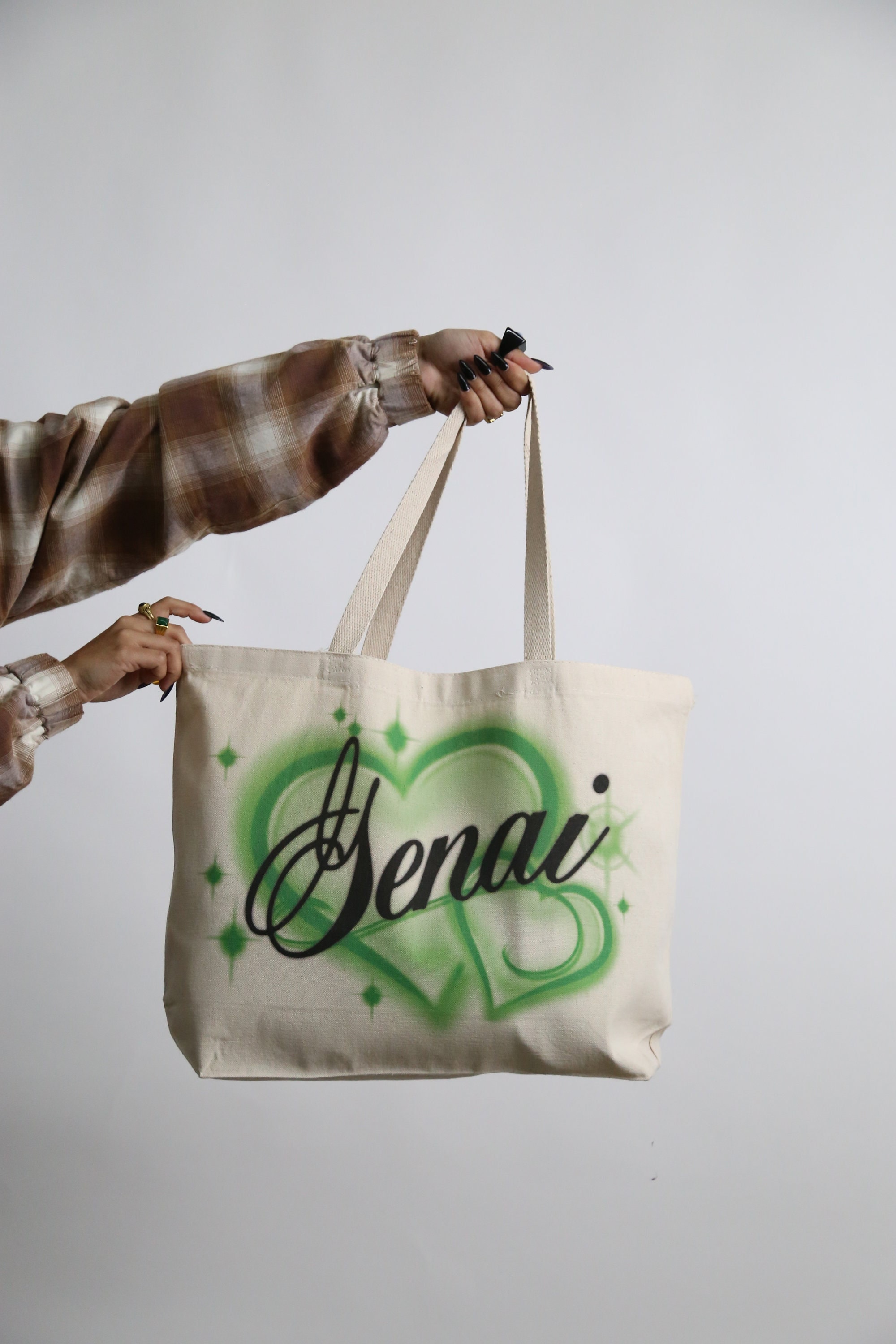 Custom Airbrush Tote Bag - Etsy