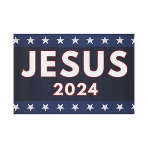 Jesus Christ 2024 Yard Sign - Etsy