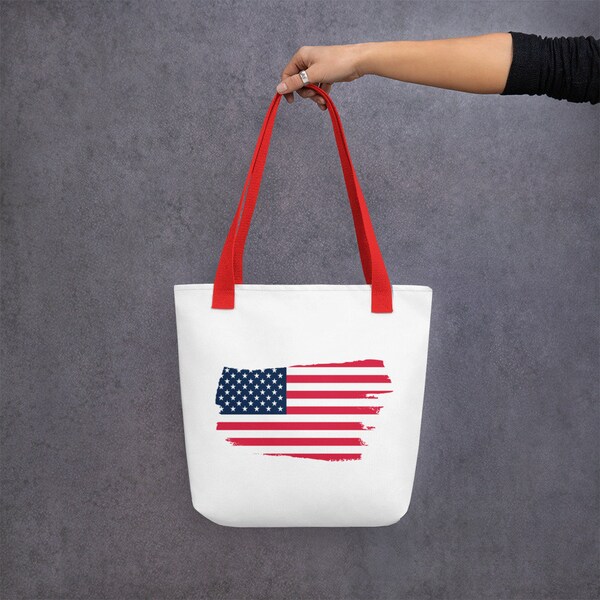 Flag Tote - Etsy
