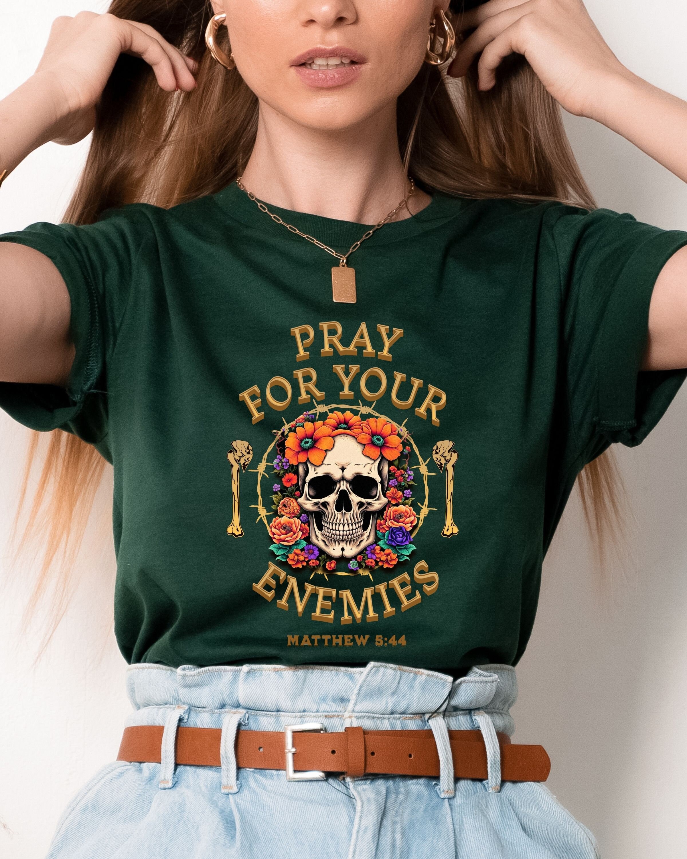 Christian Streetwear Floral Bible Verse Sweatshirt Christian Merch ...