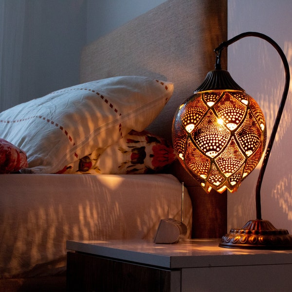 Bohemian Colorful Lamp - Etsy