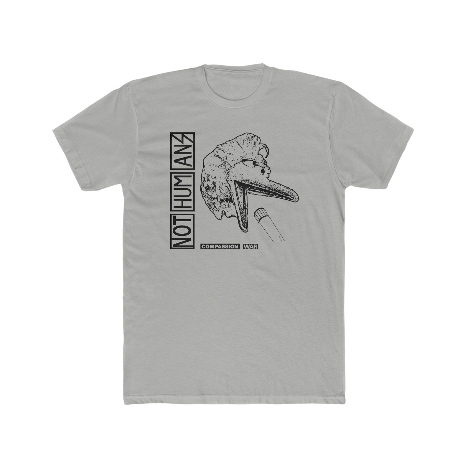 Not Humans Sesame Street / Subhumans Parody T-shirt - Etsy