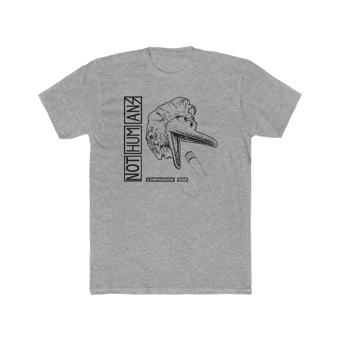 Not Humans Sesame Street / Subhumans Parody T-shirt - Etsy