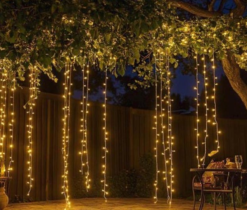 Curtain Lights, Fairy Lights, Tiny String/wire Lights, Warm White ...