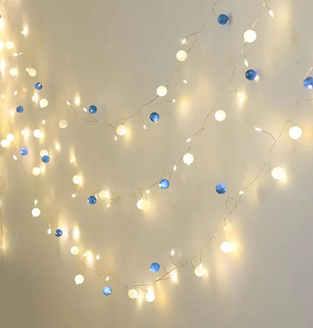 Blue Pearl Firecracker Fairy Lights - Etsy