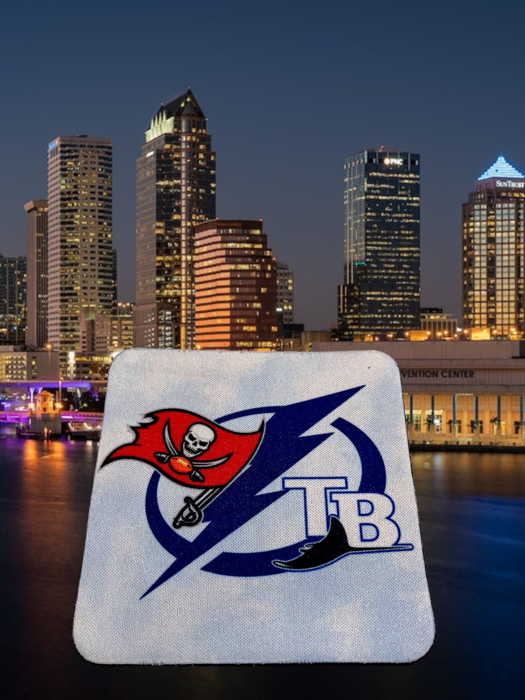4 Custom Tampa Bay Bucs, Lightning & Rays Logo All Wrapped Into One ...