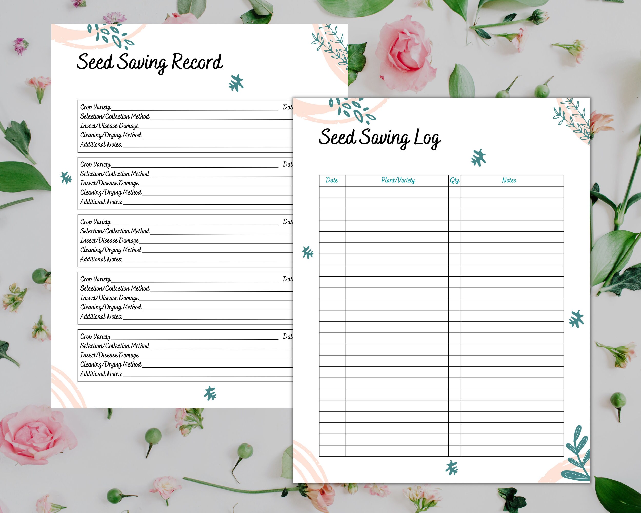 Seed Planner, Seed Planting Guide, Seed Planting Tracker, Seed Calendar ...