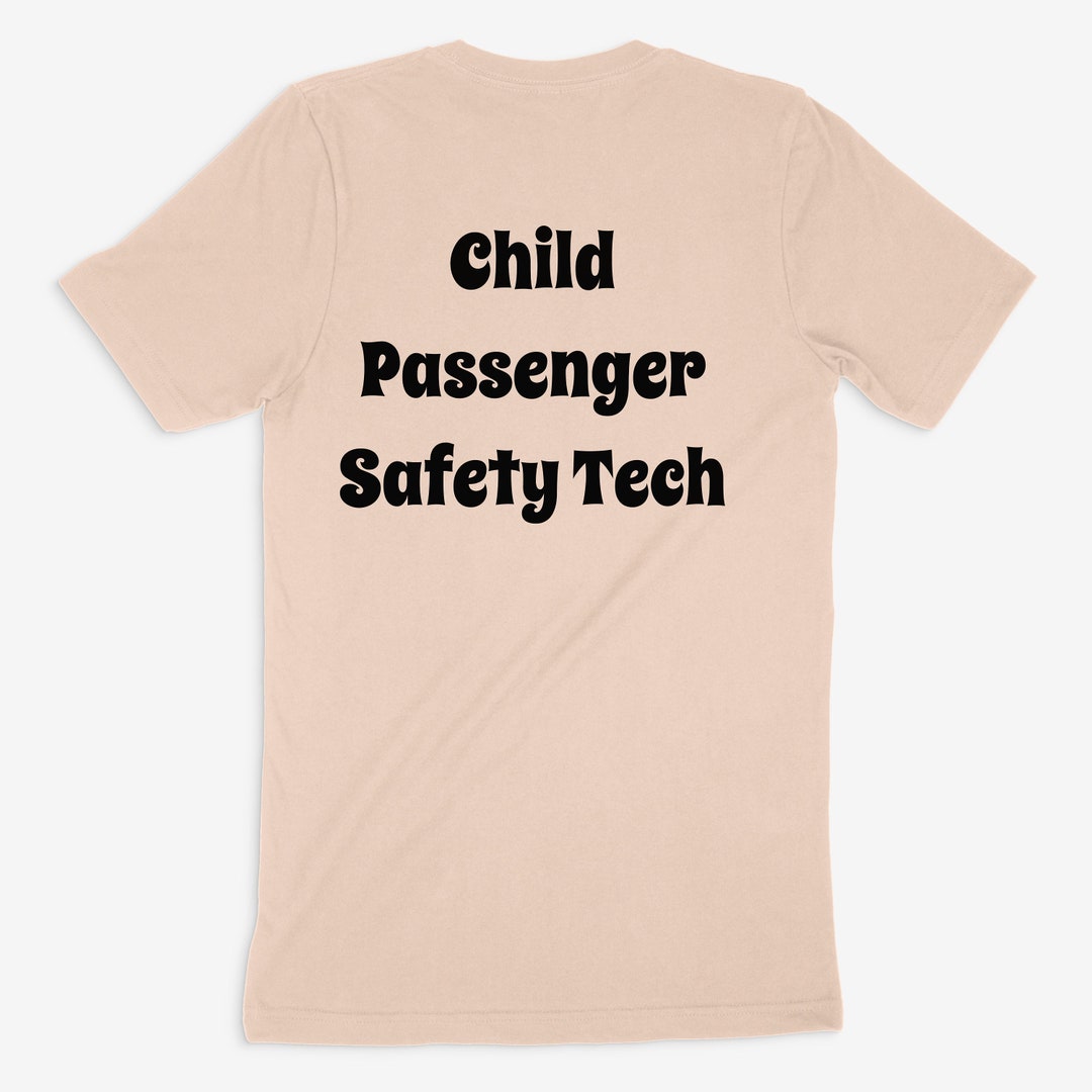 Child Passenger Safety Tech Shirt School Bus Driver Cpst - Etsy