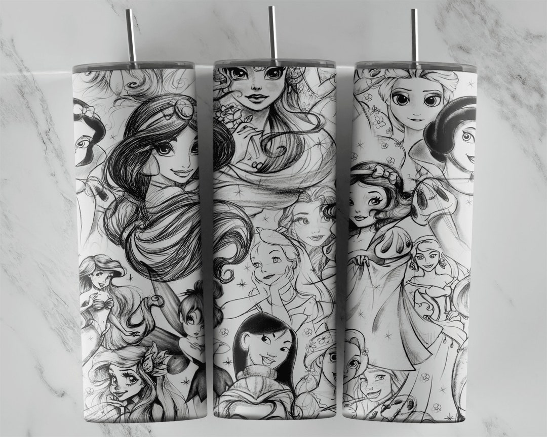 Cartoon Character Tumbler Wrap - PNG for 20oz Tumblers - Tumbler ...