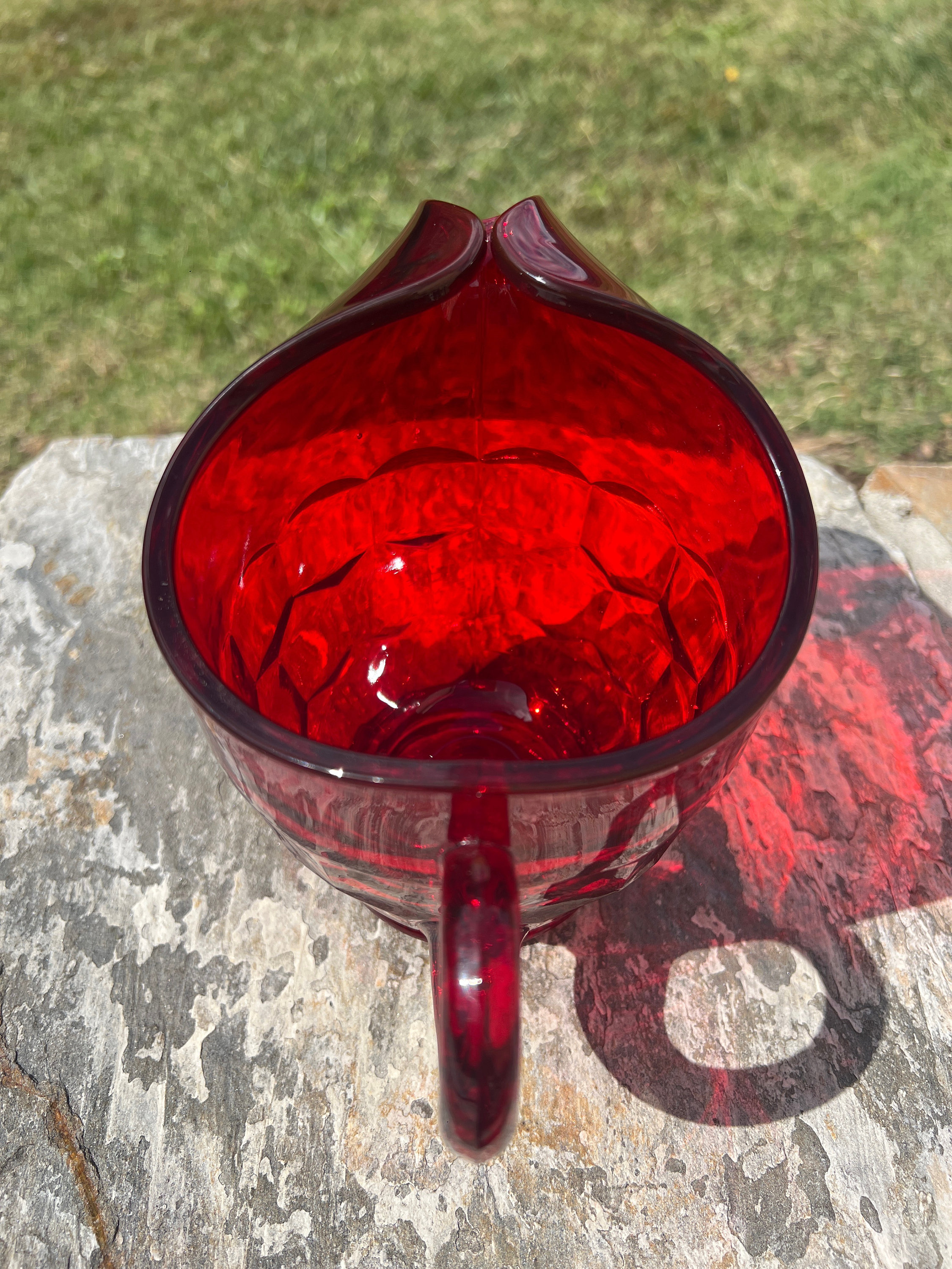 Viking Georgian Ruby 30 Oz. Pitcher - Etsy