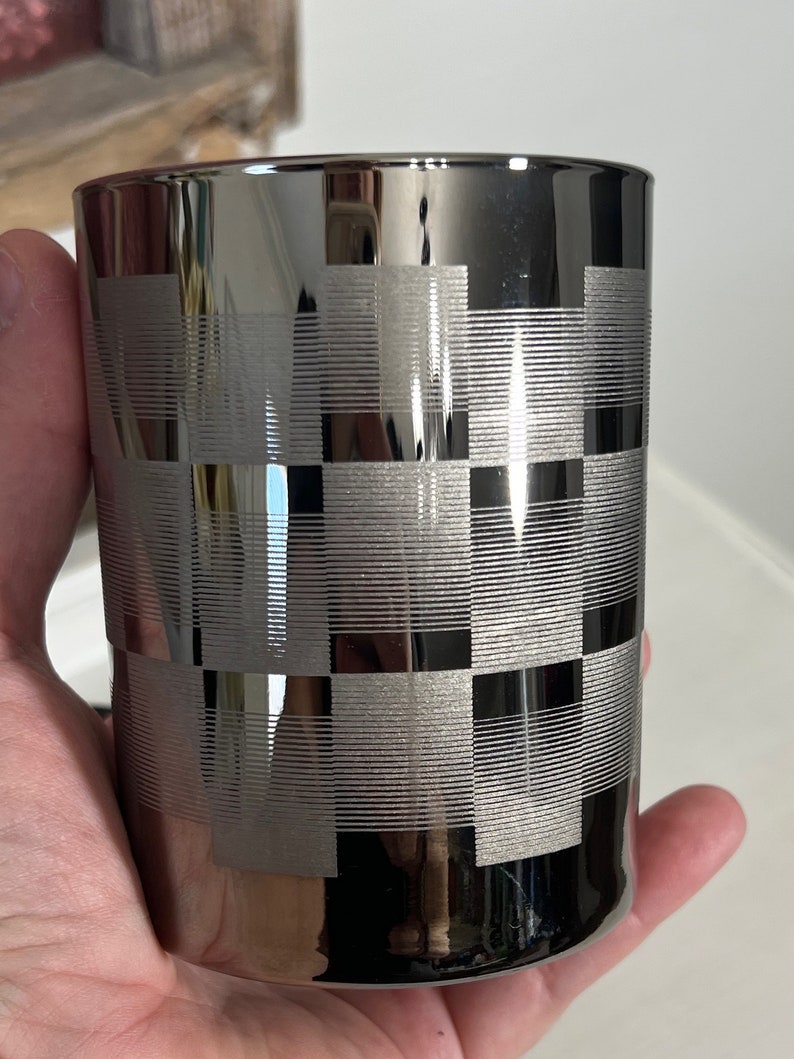 Queens Lusterware Mystique Pattern Set of 4 on the Rocks, Double Old ...