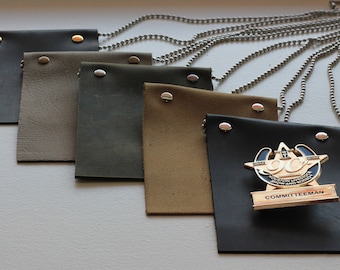 Leather Rodeo Badge - Etsy