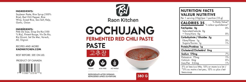 Gochujang Red Chili Fermented Paste - Etsy