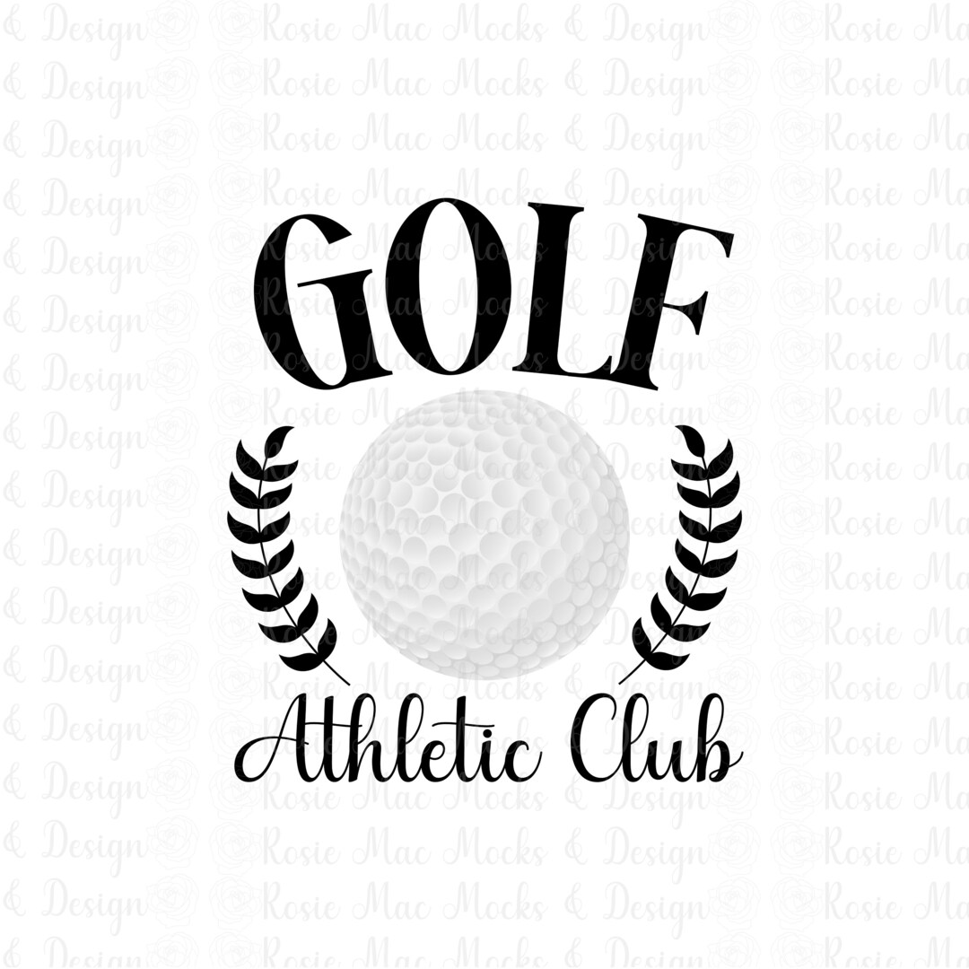 Golf PNG Preppy Athletic Club Digital Download for Sports Mom Cute ...