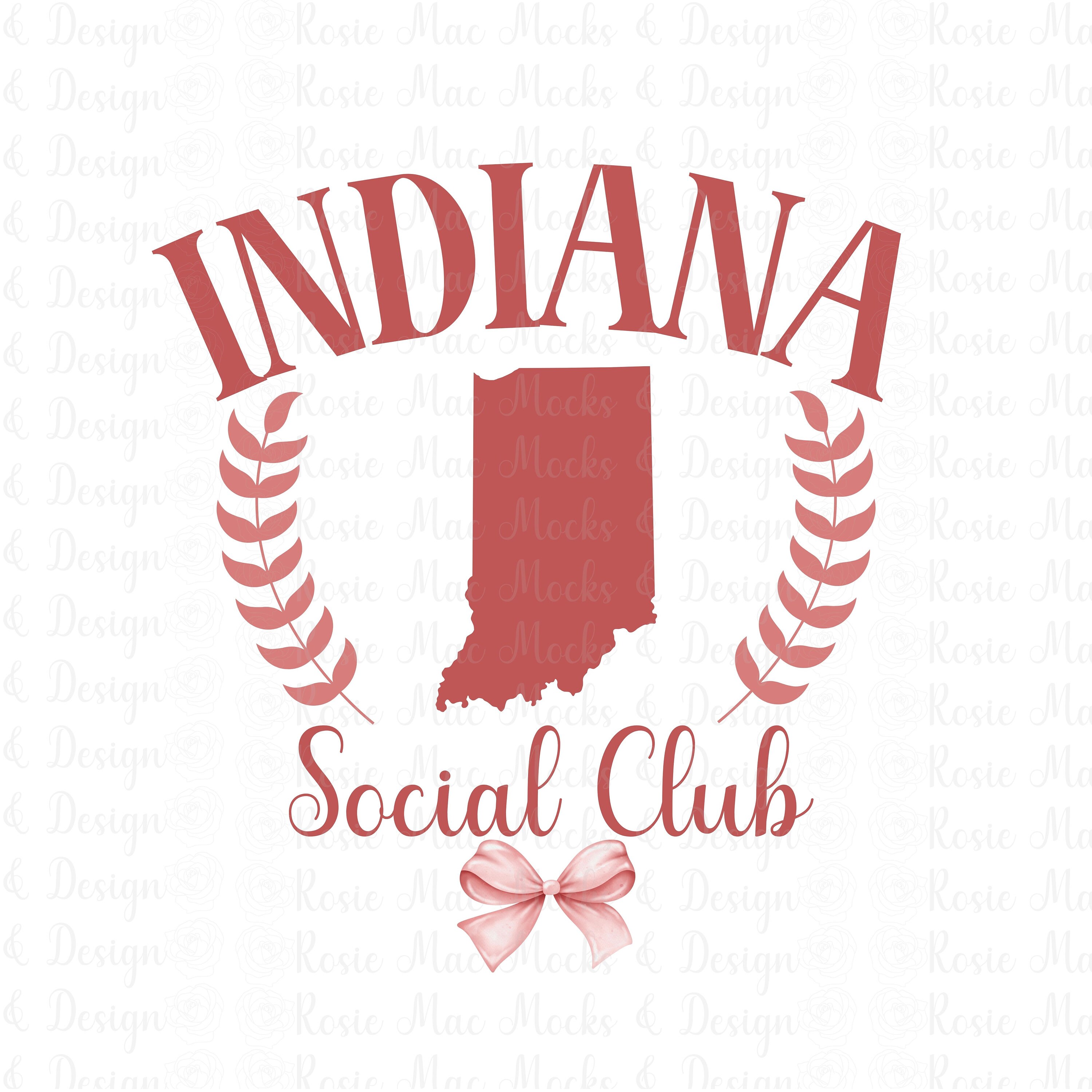 Coquette Indiana PNG Preppy Social Club Digital Download Cute Girls ...