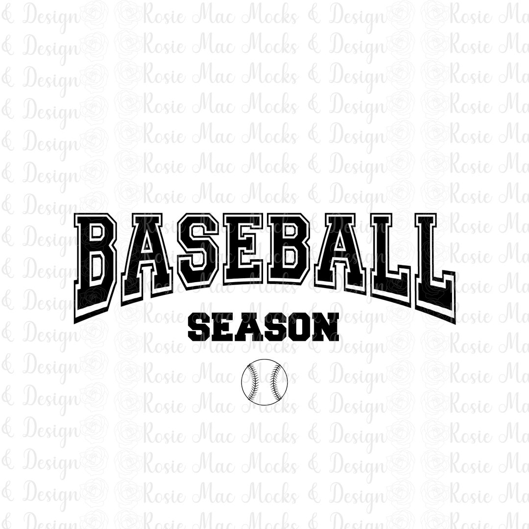 Baseball Season PNG Preppy Baseball Digital Downloads Collegiate ...