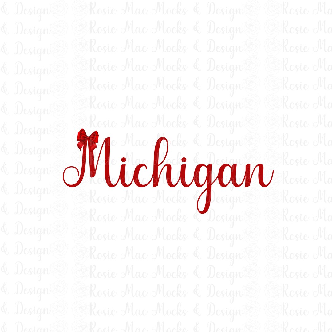 Coquette Michigan PNG Cute Social Club Girls Only Digital Graphic ...