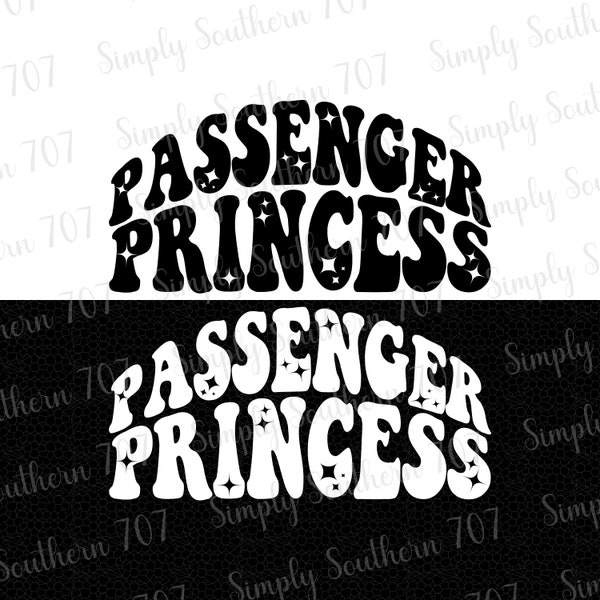 Passenger Princess Svg - Etsy