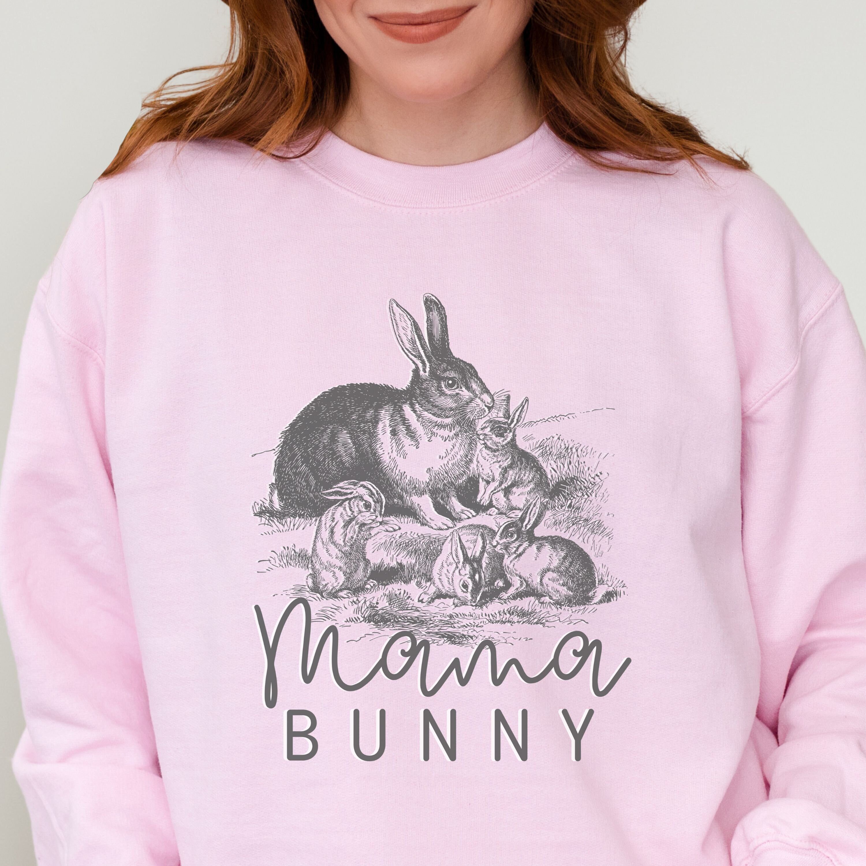 Rabbit Sweater Bunny Sweater Bunny Hoodie Cottage Core Shirt Forestcore ...