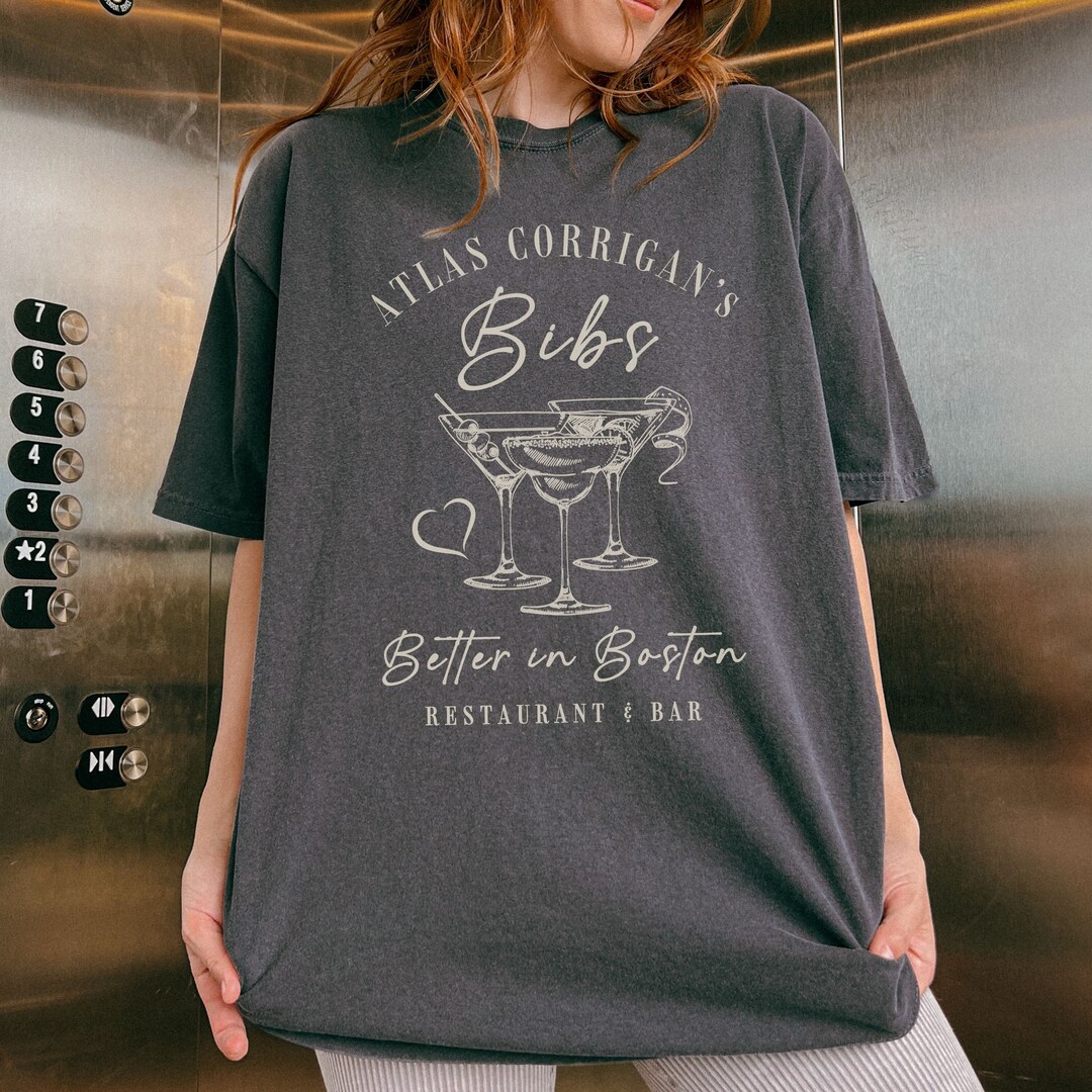 It Ends With Us Bibs Comfort Colors Boston T Shirt Atlas Corrigan ...