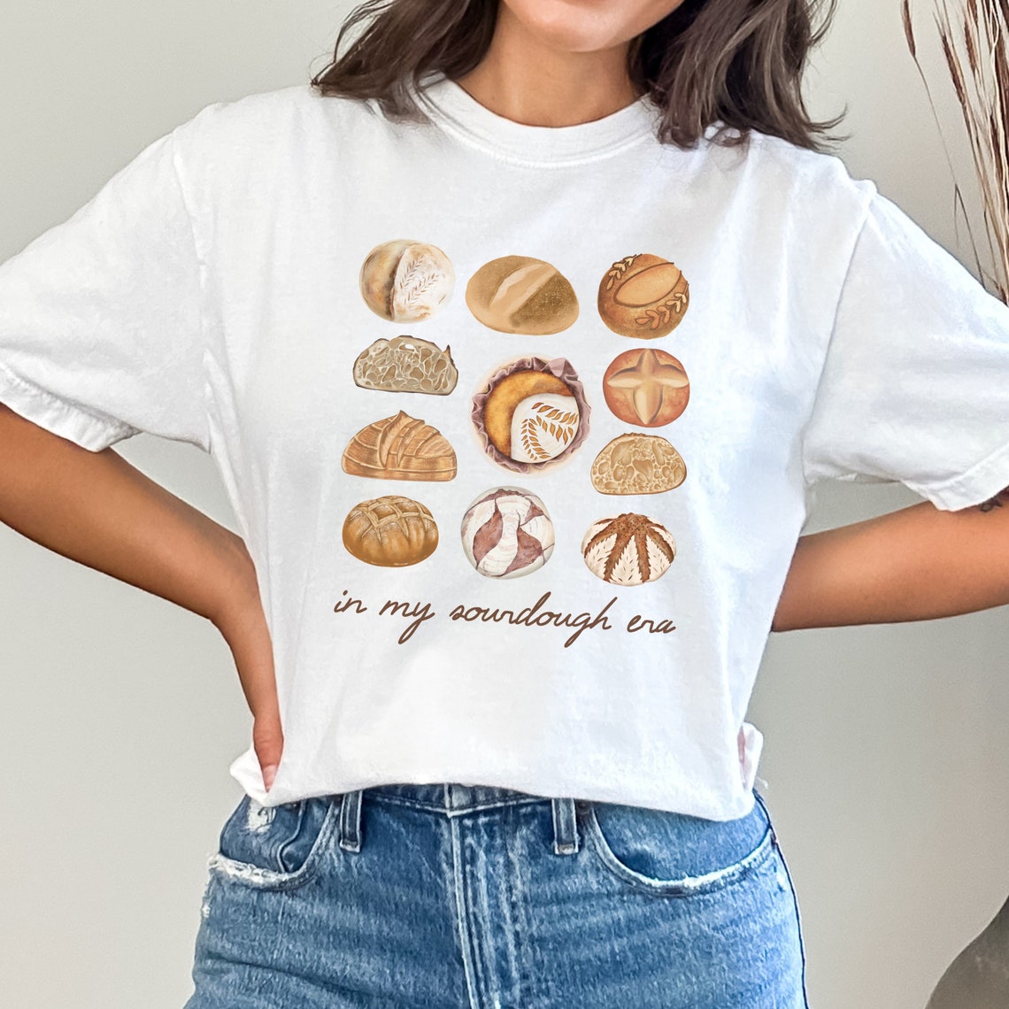 Sourdough Tshirt Foodie Gift Bread Baker Shirt Cooking Shirt Tshirt ...