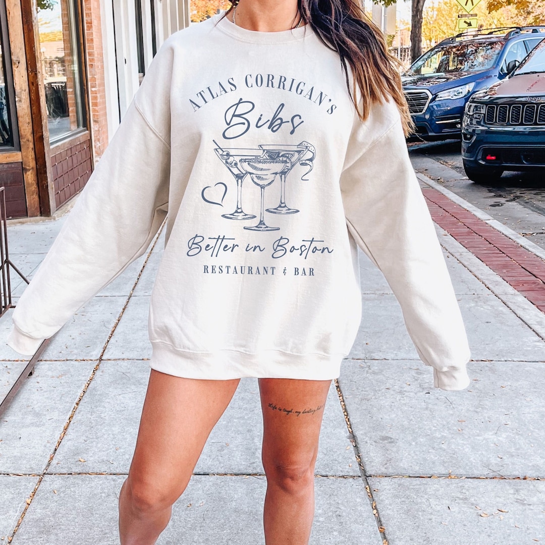 It Ends With Us Bibs Old Money Aesthetic Boston Sweatshirt Atlas ...