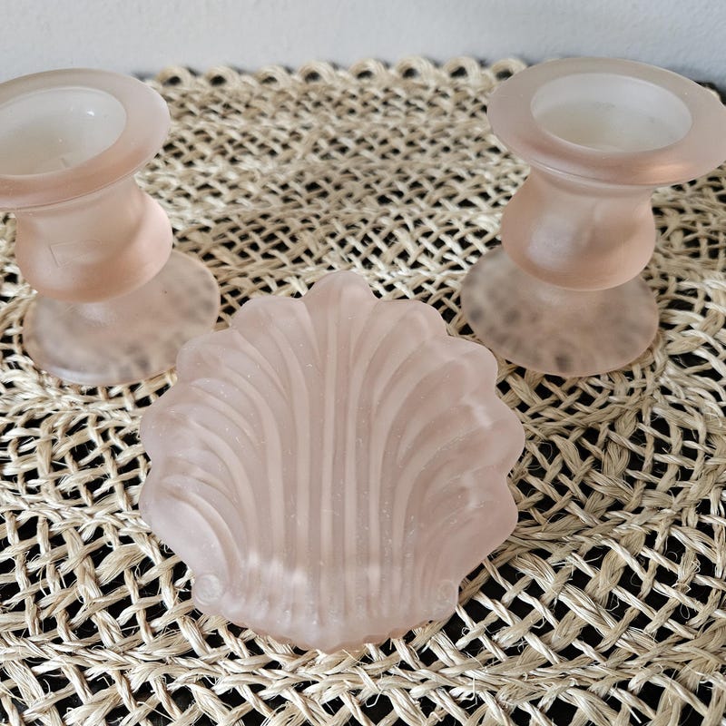 Glass Dresser Set - Etsy