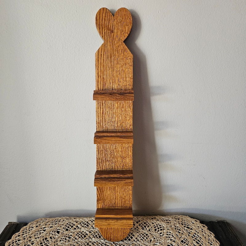 Wood Heart Shelf - Etsy