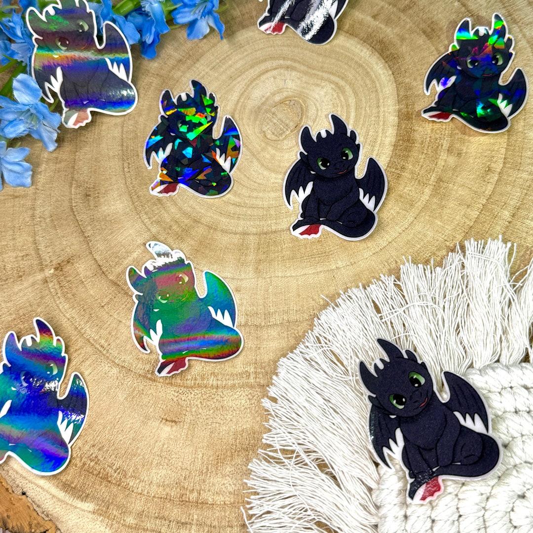 Sticker »toothless« | How to Train Your Dragon | Stickers | Holo ...