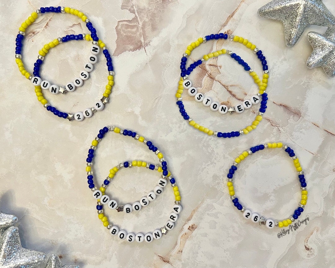 Boston Marathon Beaded Friendship Bracelets | Abbott World Marathon ...