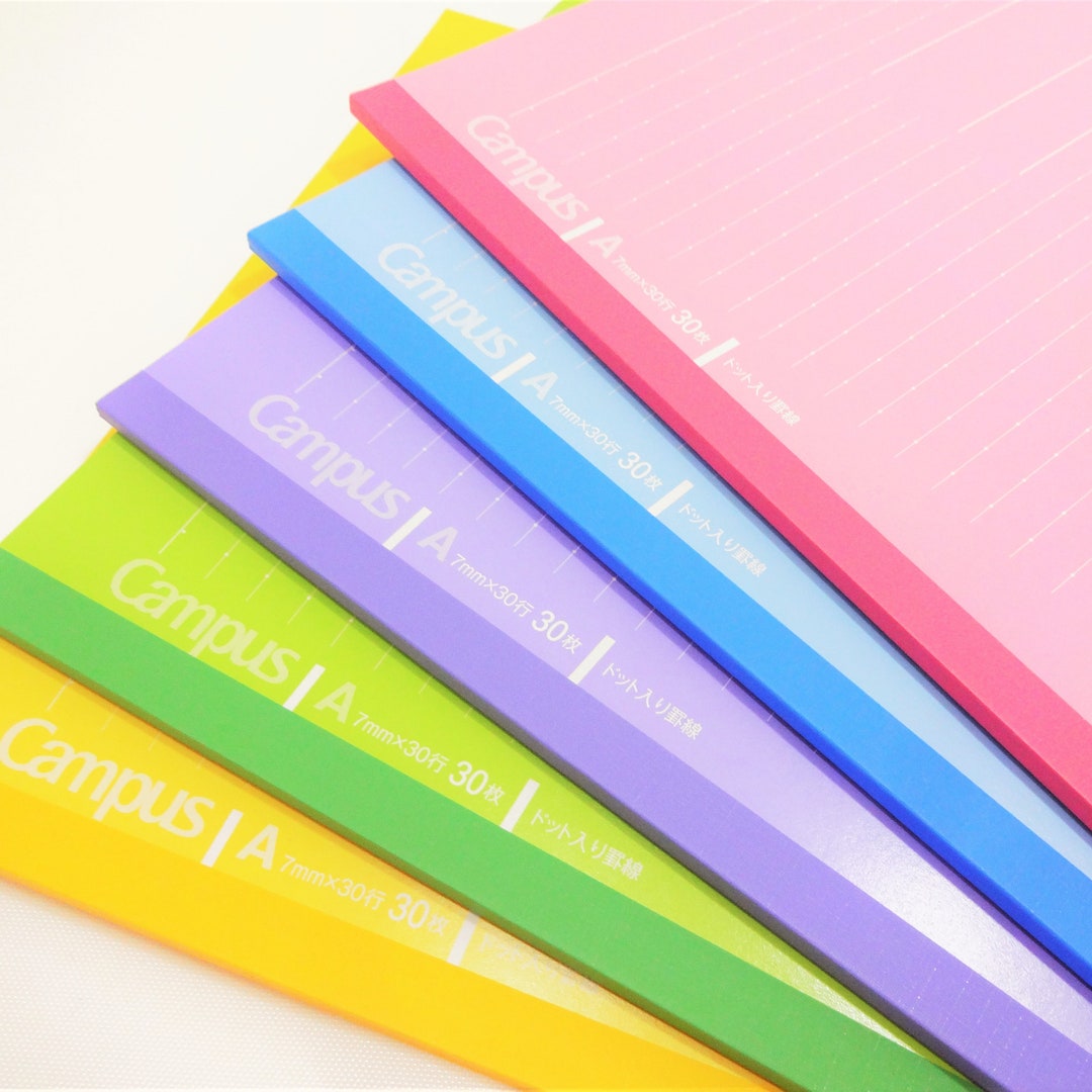 Campus B5 Notebook 7mm Dotted Line - Etsy