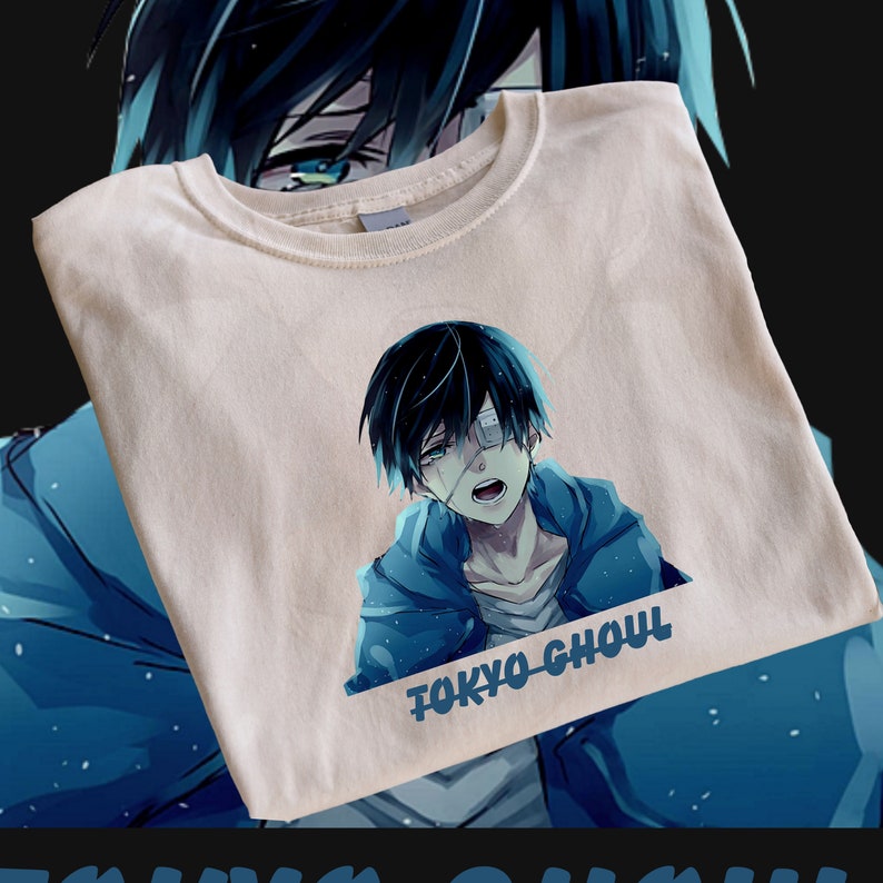 Ken Kaneki + Tokyo Ghoul + Anime Tee + Unisex Anime Tee + Anime Shirt ...