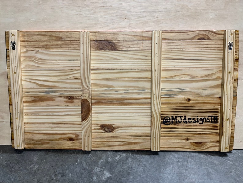 Handmade Wooden Tennessee Tri-star Flag: Rustic TN State Wall Art - Etsy