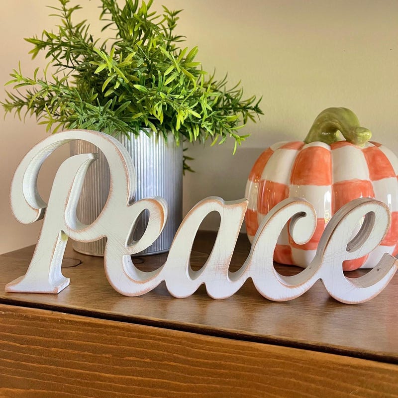 Peace Sign Decor - Etsy