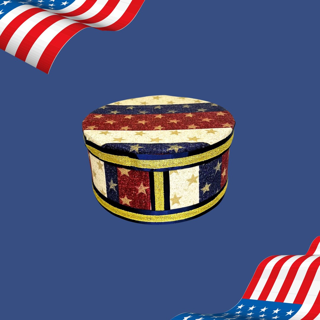 Stars and Stripes Keepsake Box, Patriotic Gift, Man Cave Decor - Etsy