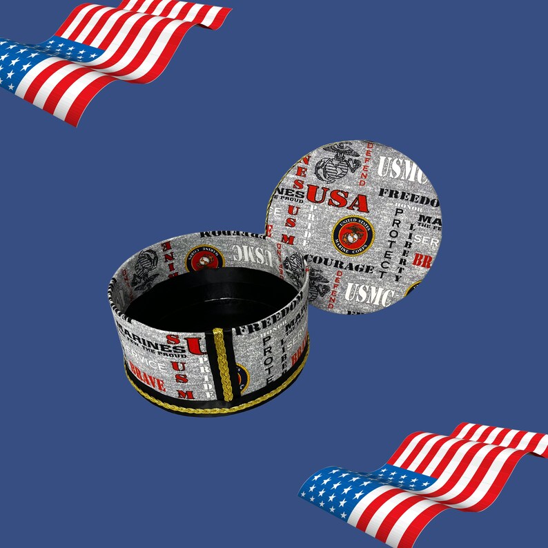 US Marine Box, Military Gift, Marines Gift, Thank You Gift, Gift for ...